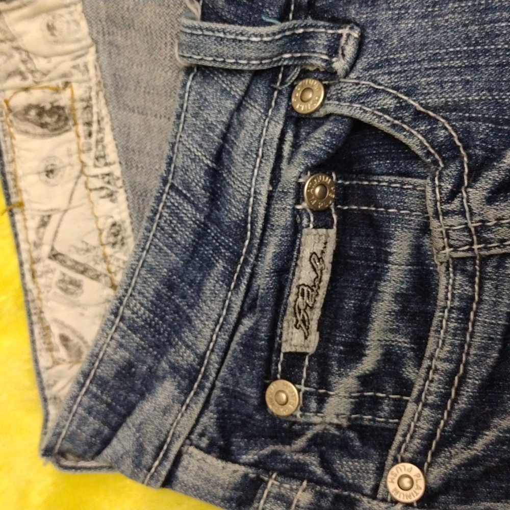 Platinum Plush Cash Jeans - Gem